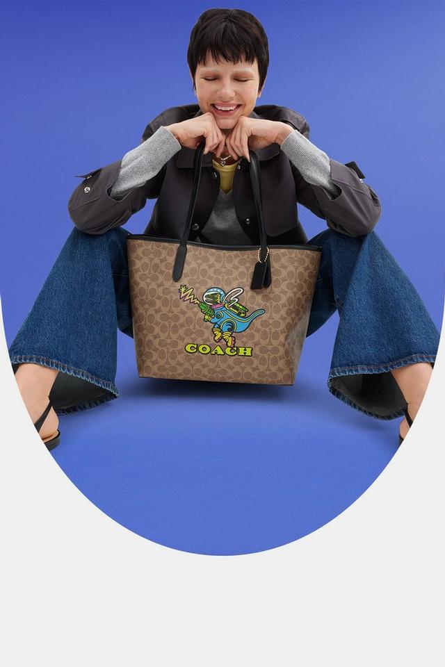 値下げしました！コーチ トートバッグ 値下げしました）IACUCCI クロコ